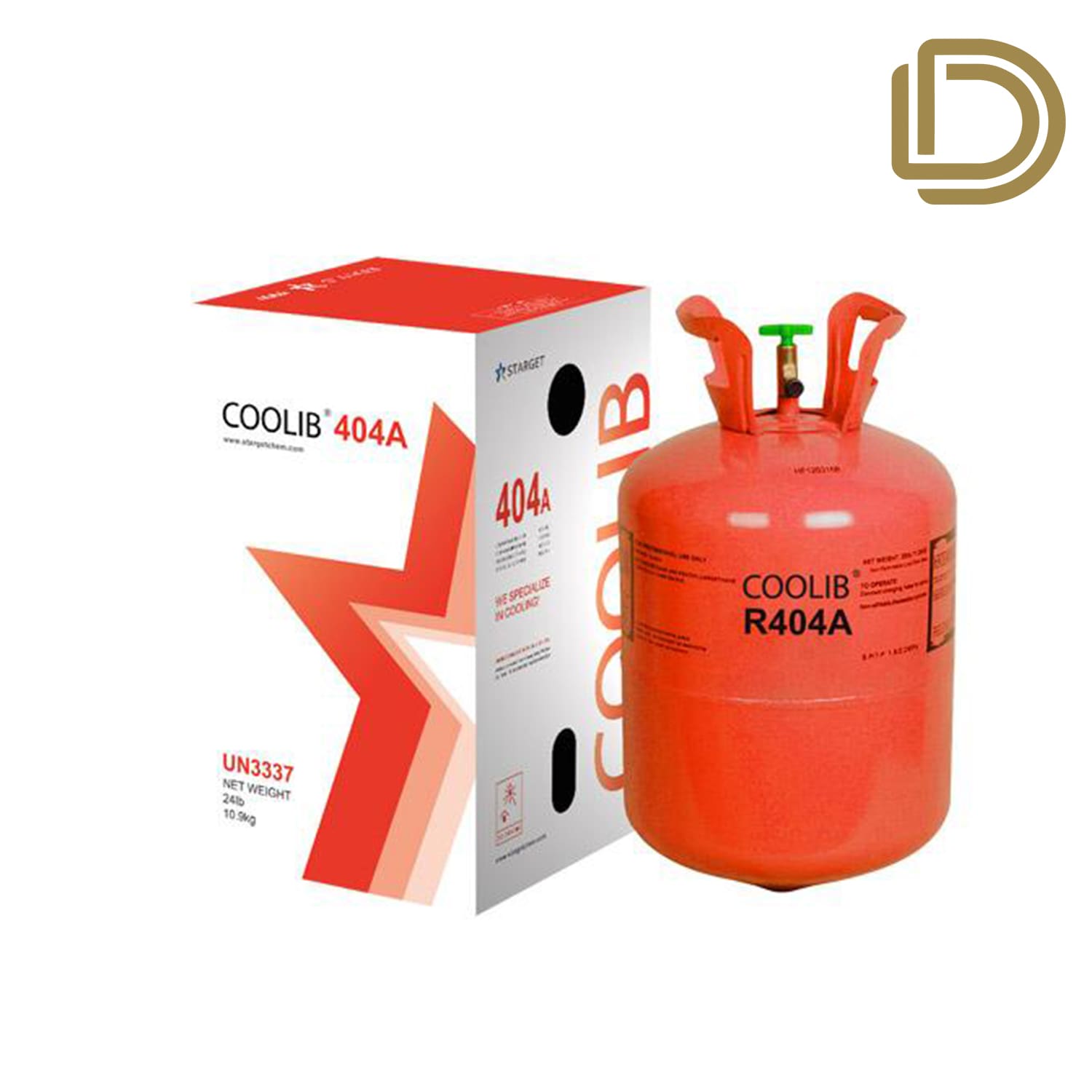 گاز مبرد R404a کولیب (Coolib) | خرید و قیمت گاز مبرد - دی کول